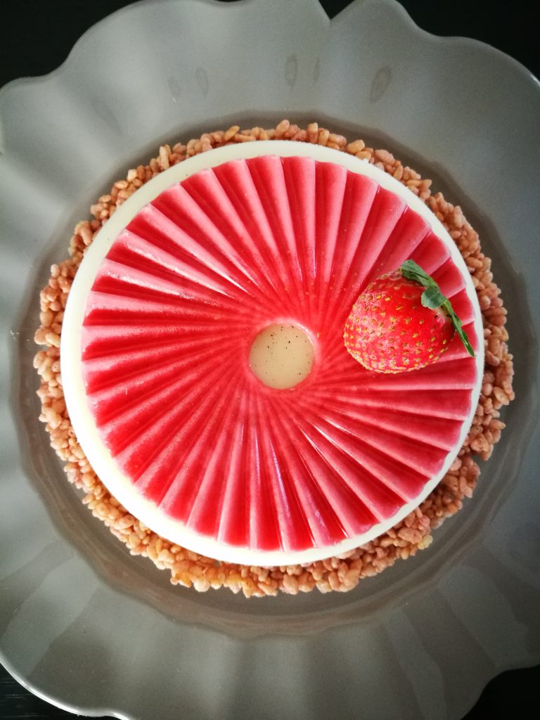 Fior di fragola in versione panna cotta - Bittersweetme ricette in musica