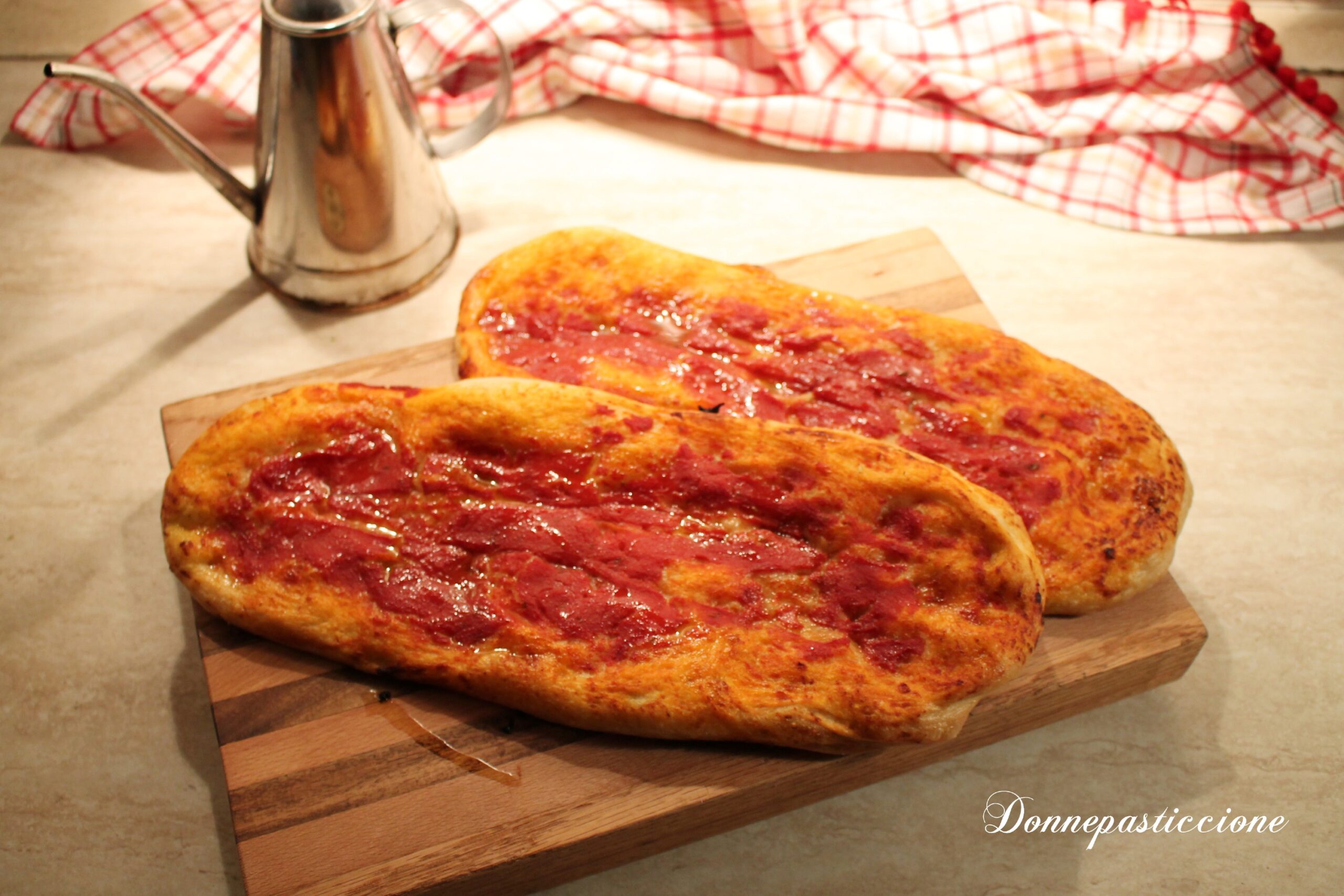 Pizzette al pomodoro super croccanti - Donnepasticcione