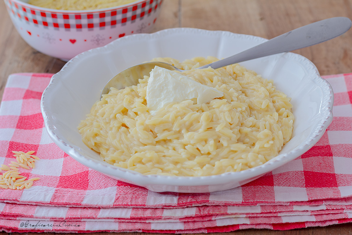 Pastina al formaggino - Graficare in Cucina