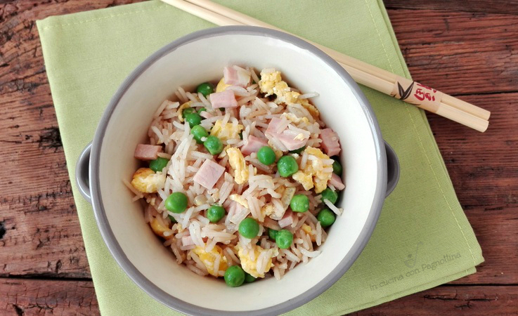 Riso alla cantonese - cucina cinese