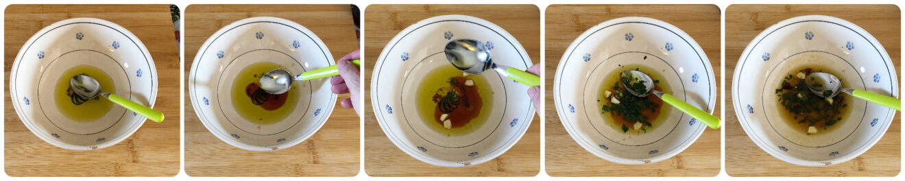 PASTA CON COLATURA DI ALICI, con condimento a crudo!