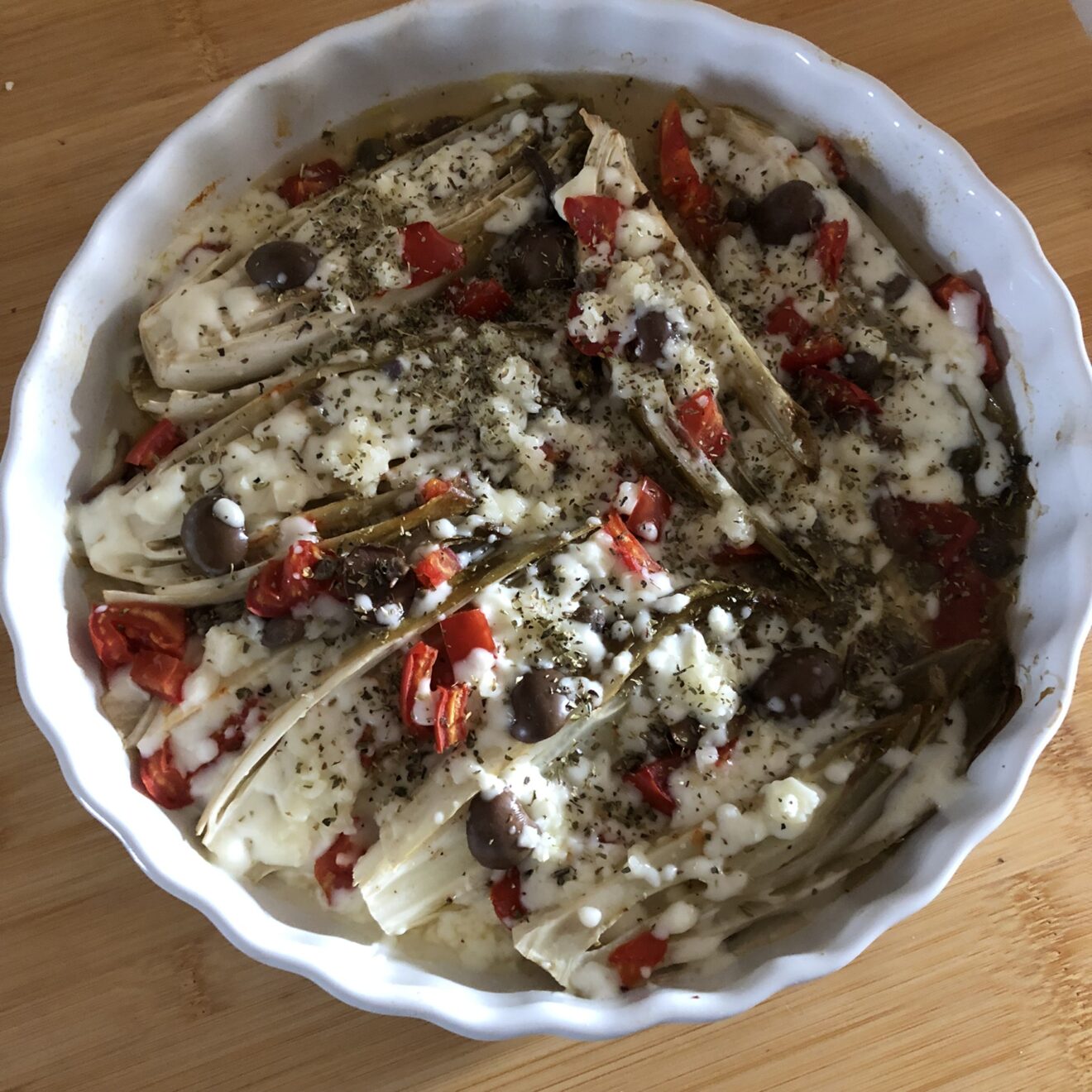 Indivia belga alla pizzaiola - La mimosa rosa