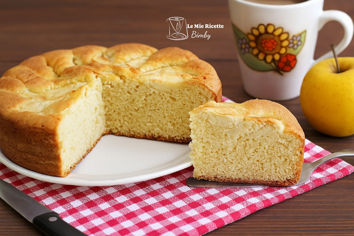 TORTA DI MELE E PANNA BIMBY soffice e golosa! - Le Mie Ricette Bimby