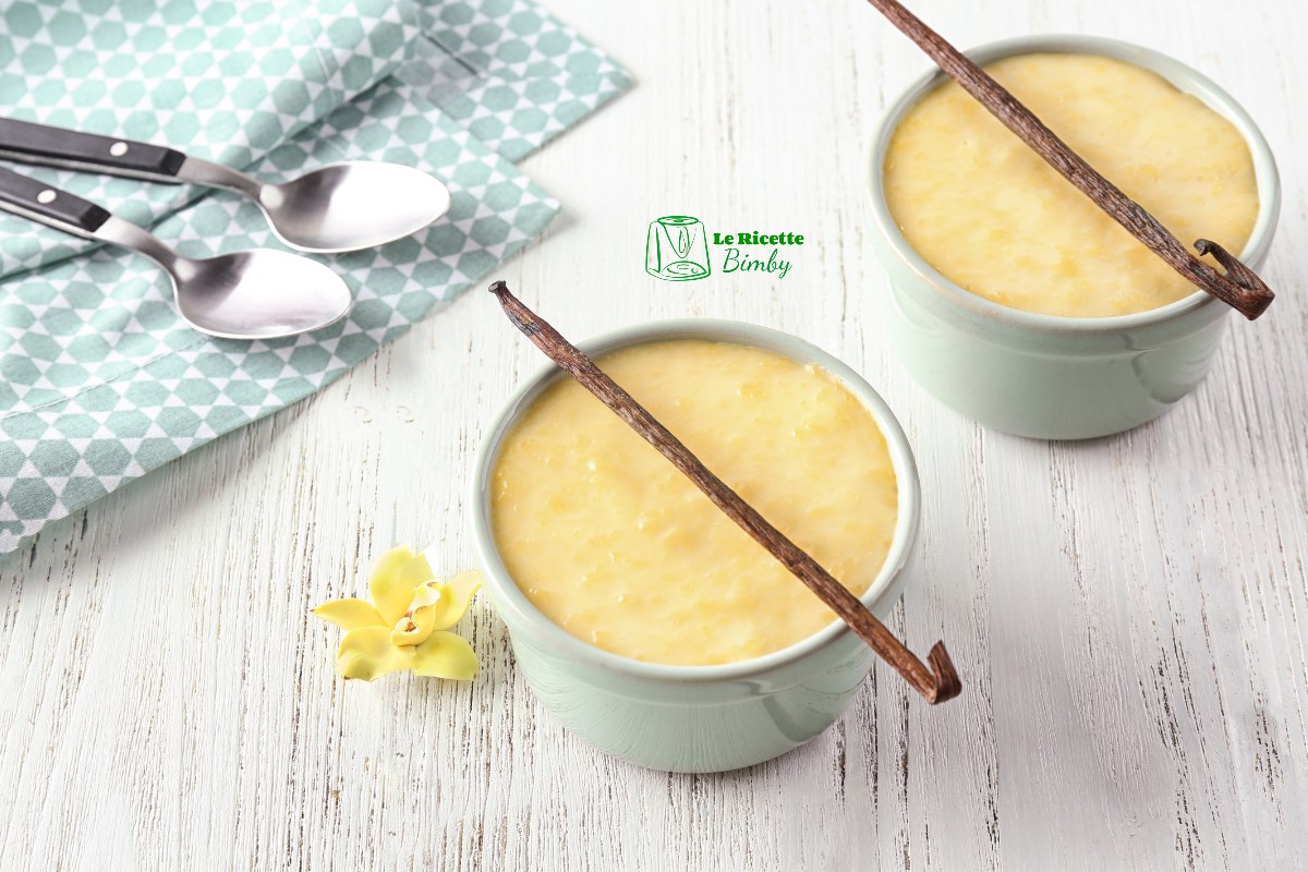 BUDINO ALLA VANIGLIA BIMBY "un dolce cremoso e facile da preparare ...