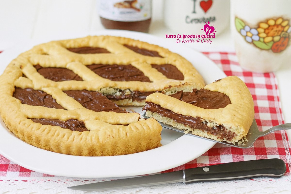 Crostata alla Nutella che resta Morbida: Ricetta facile e irresistibile ...