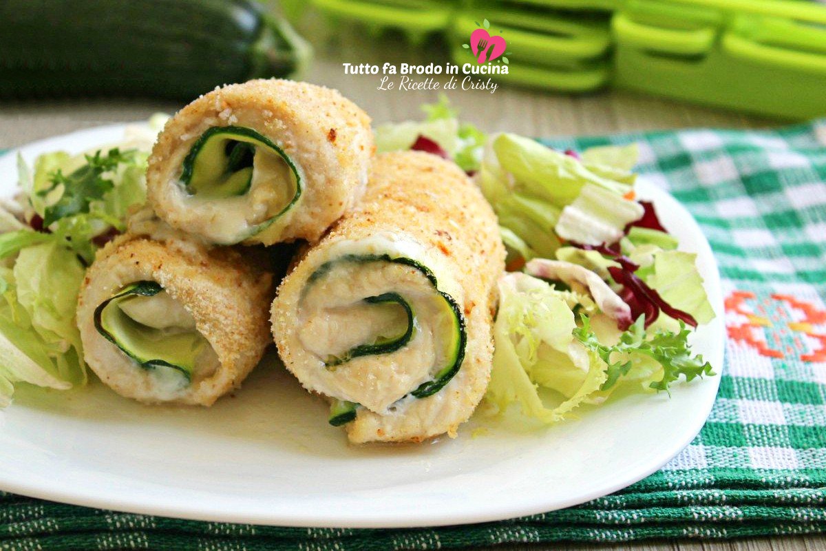 INVOLTINI DI POLLO E ZUCCHINE: Piccoli Rotolini Gustosi! - Tutto fa ...
