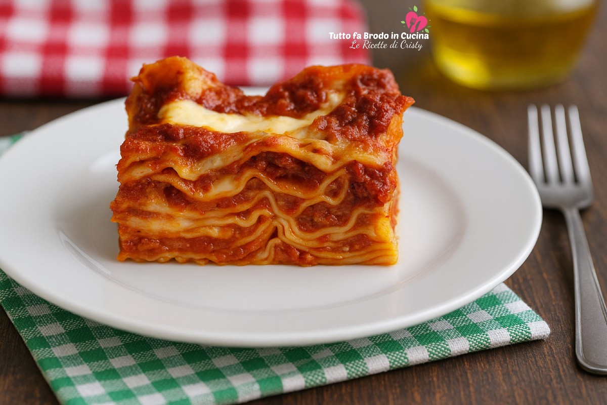 LASAGNE ALLA BOLOGNESE ricetta classica della domenica italiana - Tutto ...