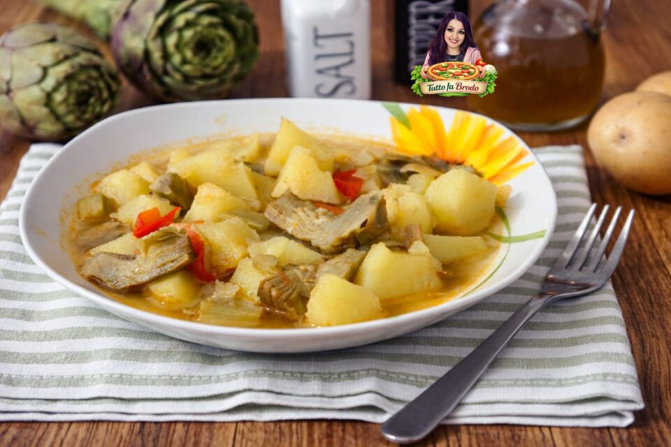 Carciofi e Patate in Umido alla Mediterranea "secondo semplice" - Tutto ...