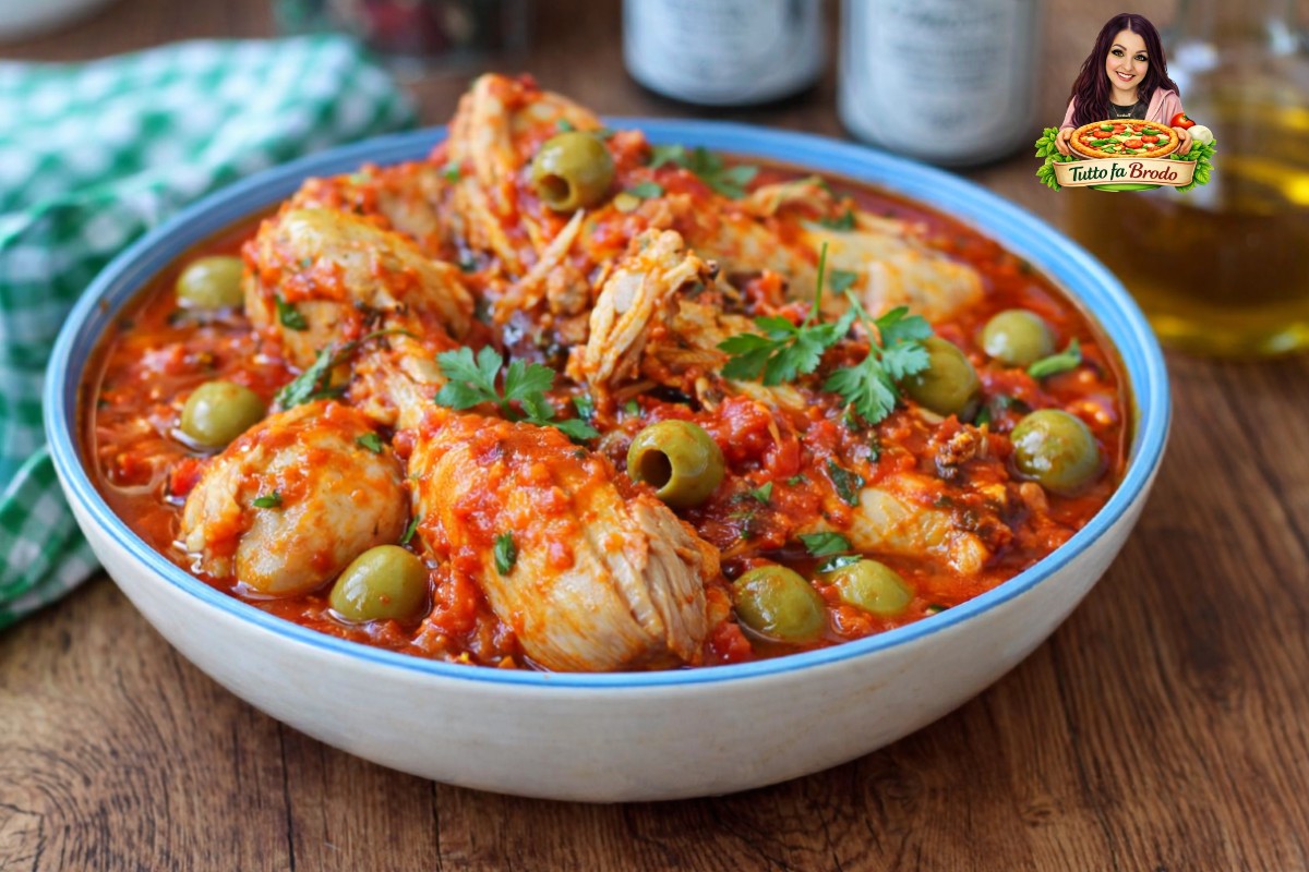 Stufato di Pollo al Sugo con Olive - Tutto fa Brodo in cucina "Le ...