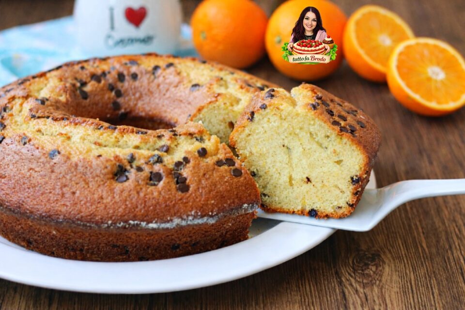 Ciambella soffice all’Arancia e cioccolato "Anche Bimby" - Tutto fa ...