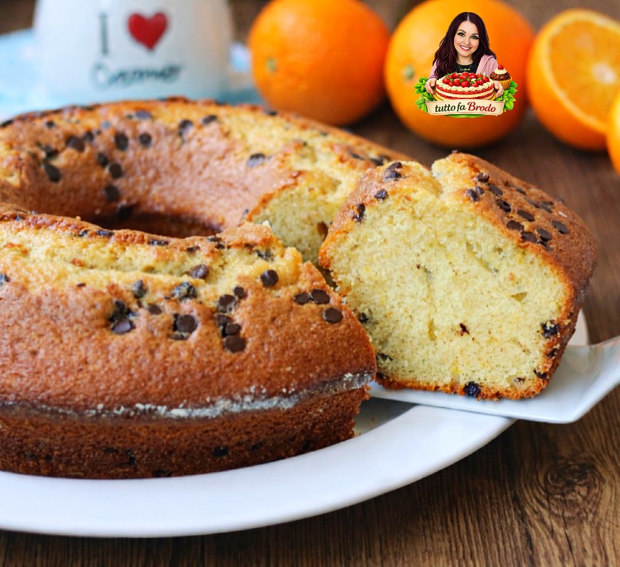 Ciambella soffice all’Arancia e cioccolato "Anche Bimby" - Tutto fa ...