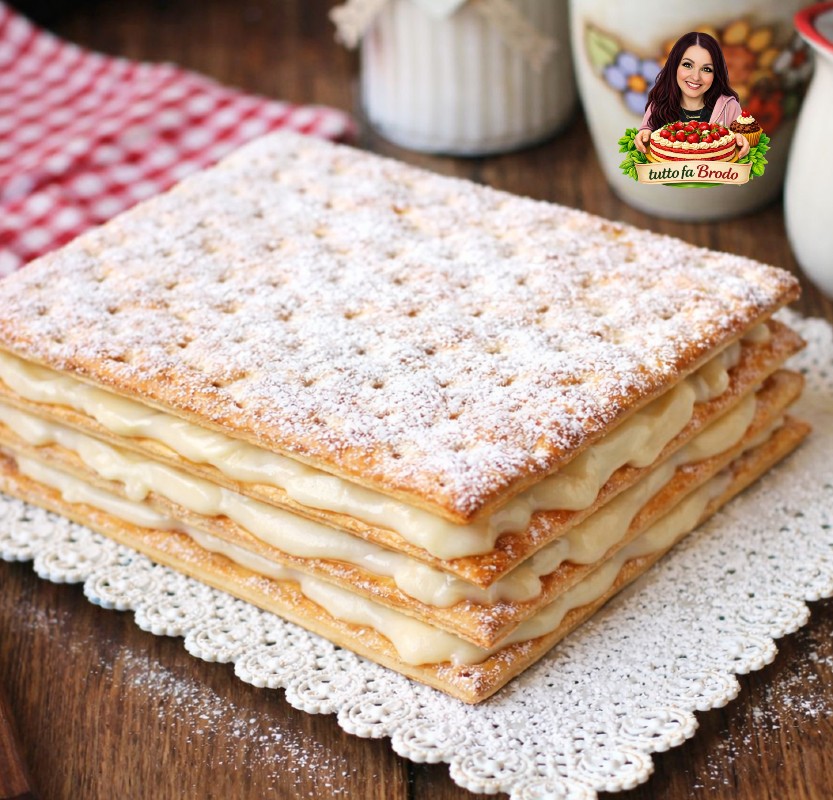 Millefoglie alla Crema Pasticcera - Tutto fa Brodo in cucina "Le ...