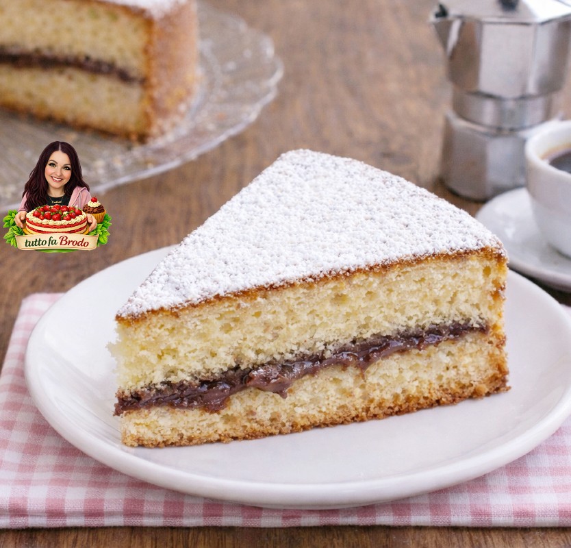 Torta Versata alla Nutella "7 Vasetti" - Tutto fa Brodo in cucina "Le ...