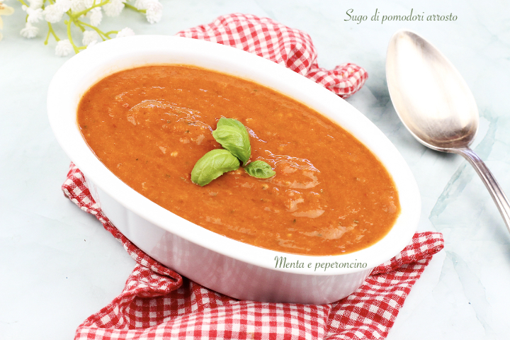 Sugo di pomodori arrosto