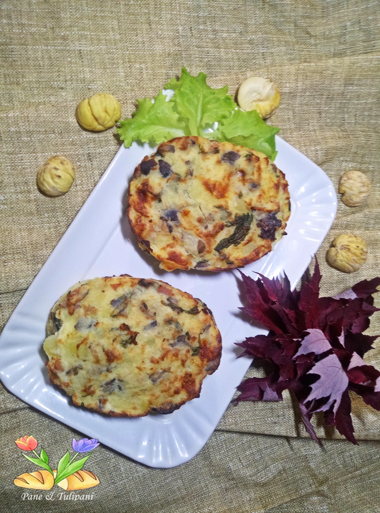 Hamburger vegetariani con chiodini - Pane & Tulipani
