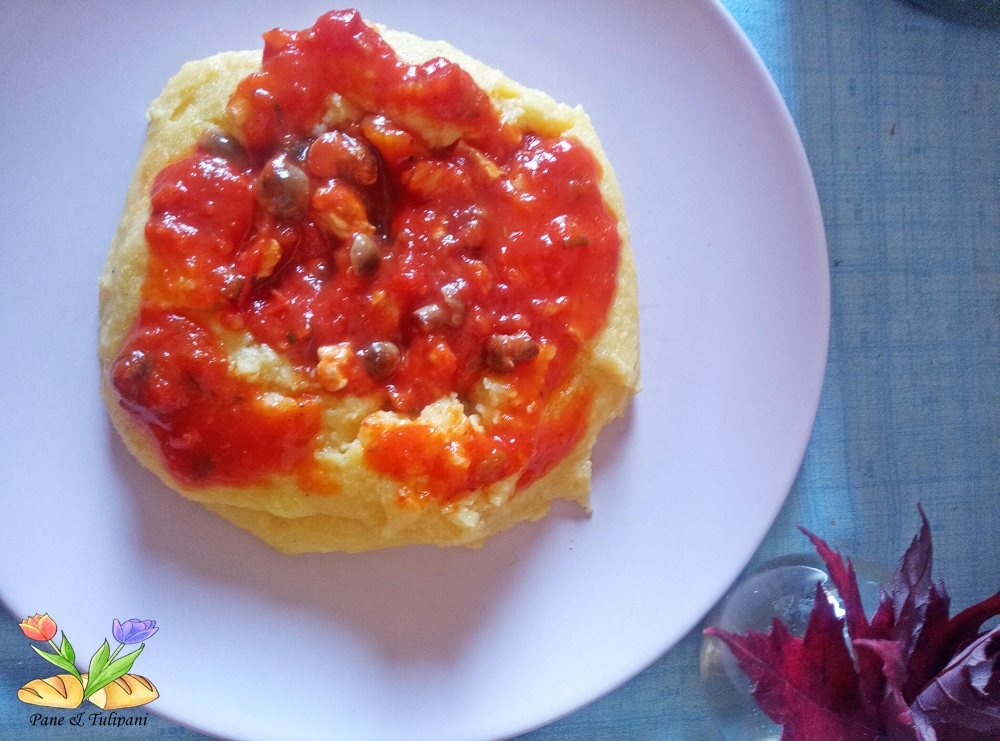Polenta con chiodini e pollo - Pane & Tulipani