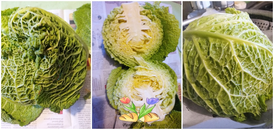 Verza al vapore con chiodini e cotechino - Pane & Tulipani